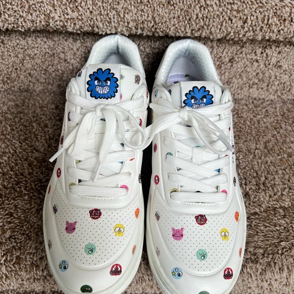 Skechers | Shoes | Skechers X Vexx Multimoji White Sneakers | Poshmark